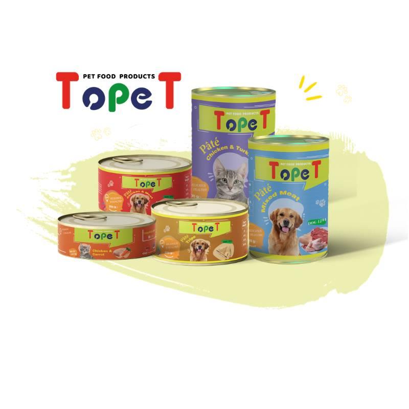 کنسرو سگ🐶 تاپت مدل پته با طعم میکس گوشت وزن 400 گرم - پت شاپ آنلاین ...